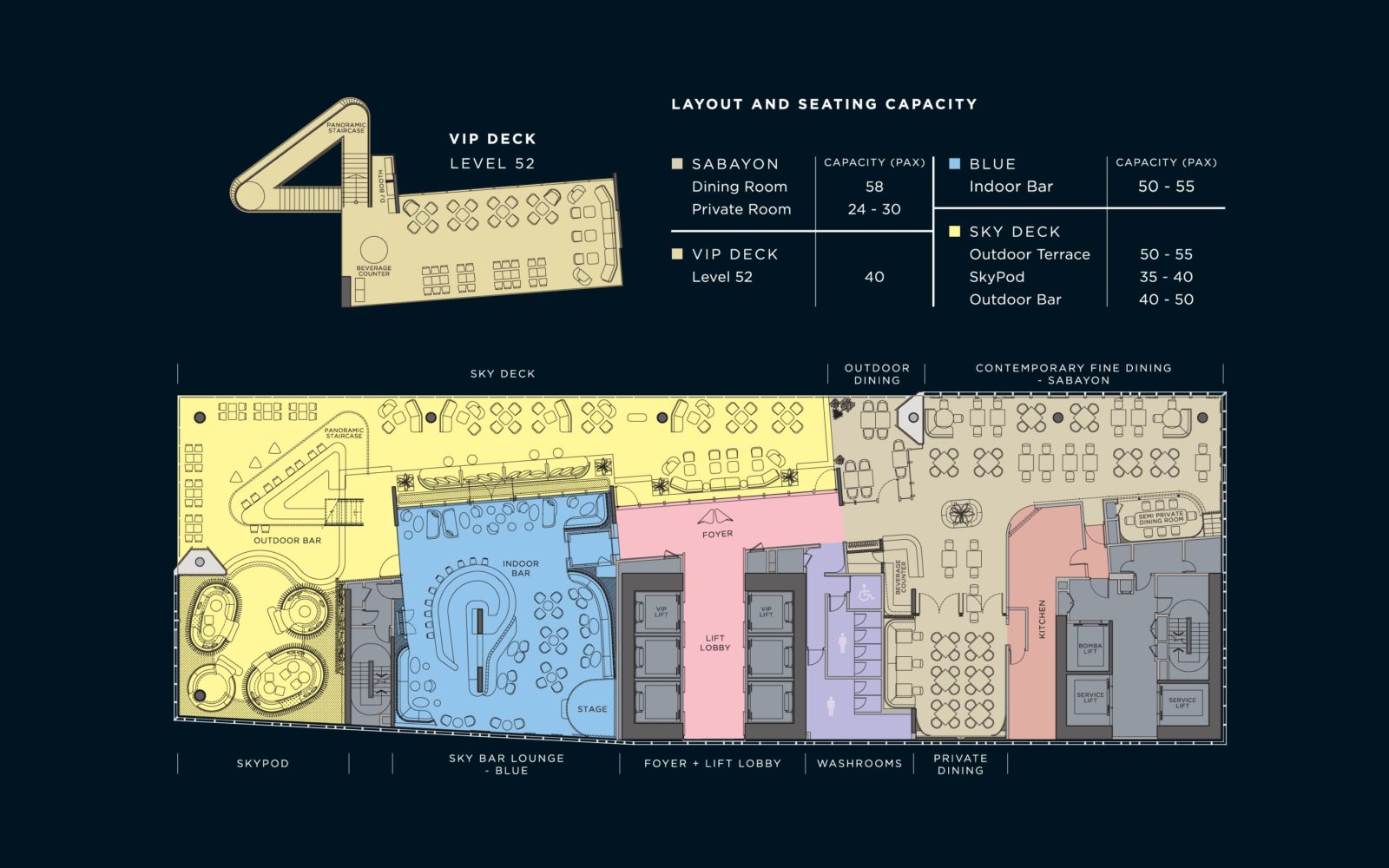 Sky51: Rooftop Bar & Fine Dining Restaurant | EQ Kuala Lumpur